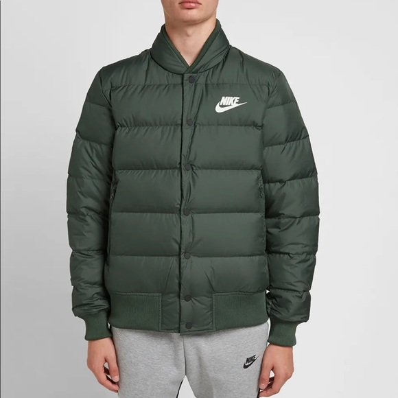 Nike | Jackets & Coats | New Nike Sportswear Down Fill Bomber Jacket ...